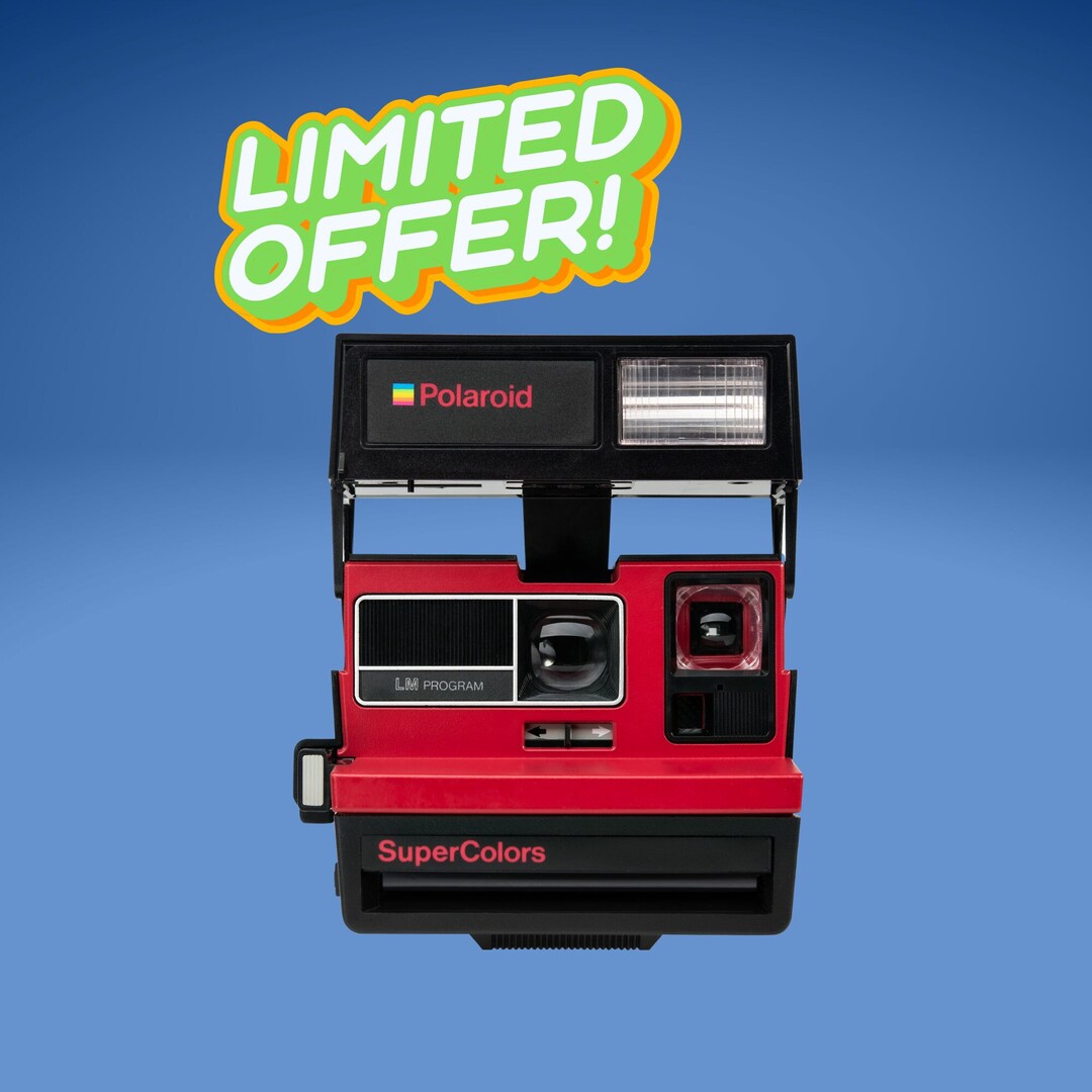 Vintage Polaroid Camera Old Perfectly Working Instant Camera - Etsy