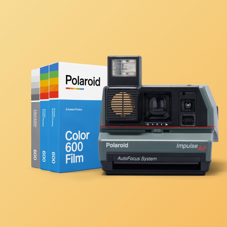 Polaroid Impulse Portrait Instant Film Camera, Vintage Autofocus Af ...