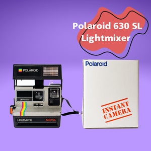 Perfectly Working Polaroid Camera Polaroid 630 SL Lightmixer - Etsy