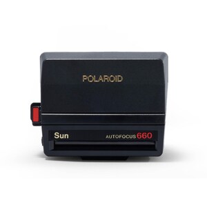 Polaroid 600 Type Land Camera Sonar Autofocus 660 Instant Film Analog ...