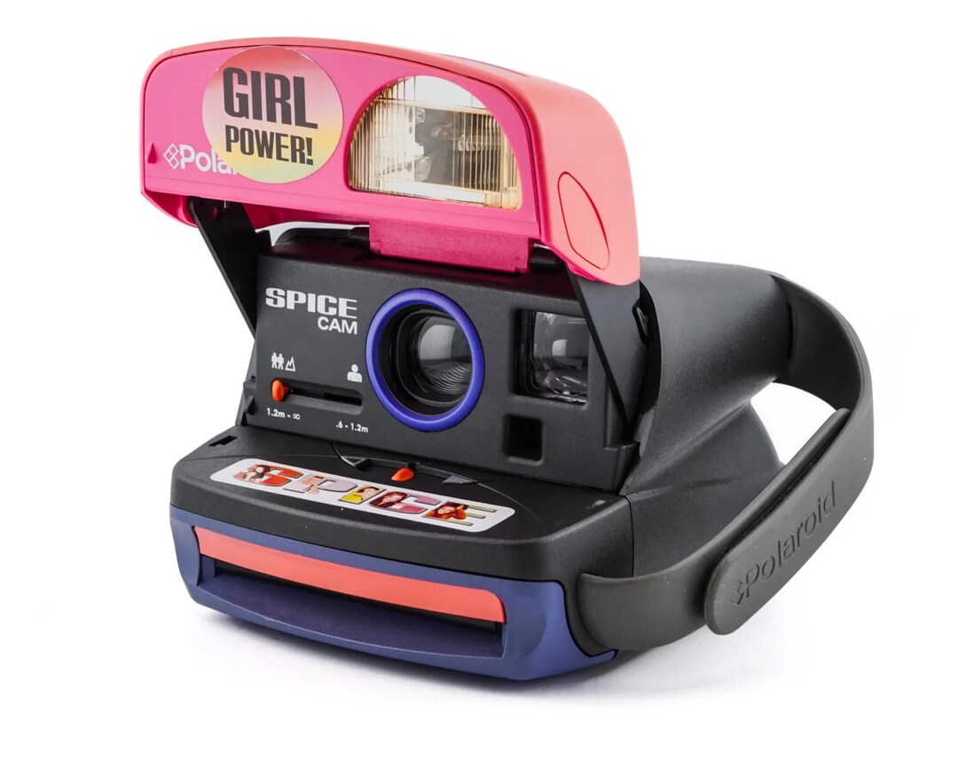 Custom Polaroid Spice Cam | Vintage Instant Camera | 600 Film | Spice ...