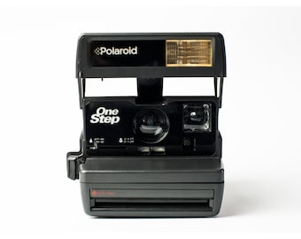 Vintage Polaroid One Step Instant Land Camera With Rainbow Stripe With ...