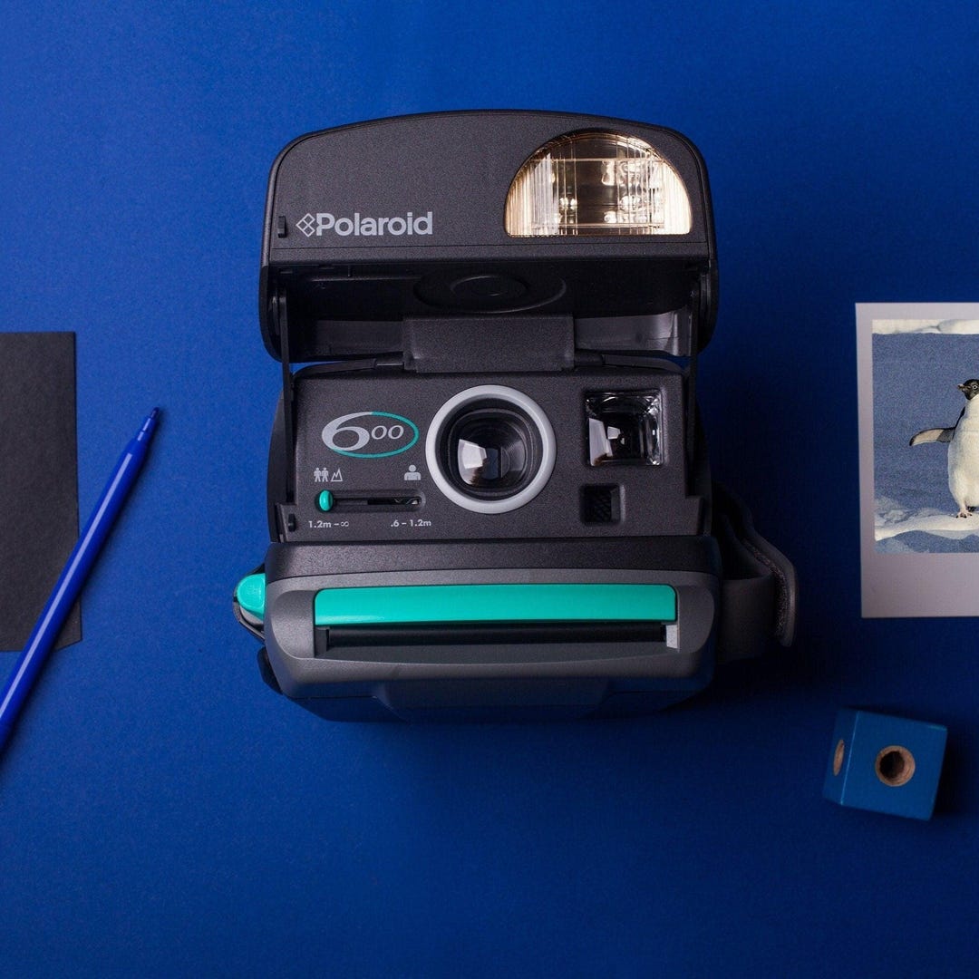 Polaroid Camera 600 Round Vintage - Instant Camera - Etsy
