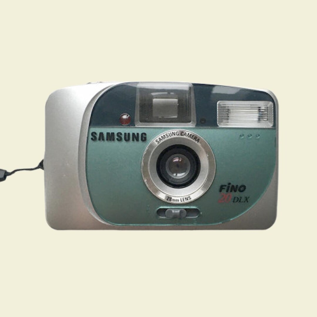Samsung Fino 20 DLX 35mm Film Camera | Vintage Samsung Point & Shoot ...