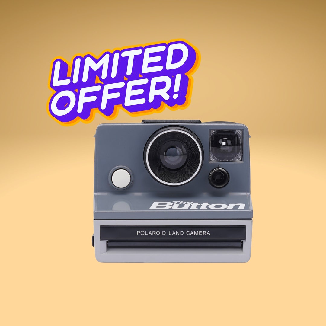 Polaroid Instant Camera Shutter Button Replacement Vintage Camera ...