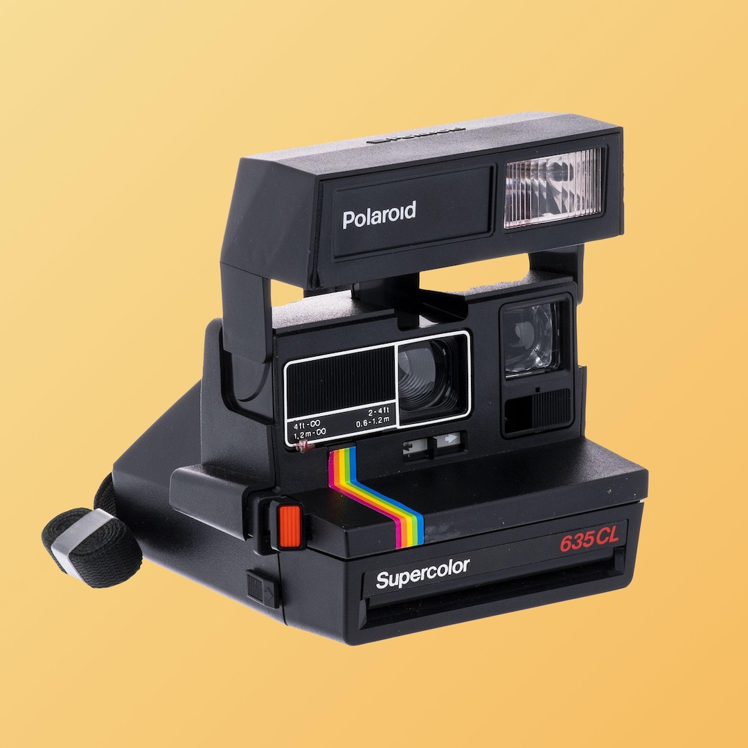 Custom Camera, Custom Polaroid 635 Cl, Polaroid Rainbow, Polaroid 600 ...