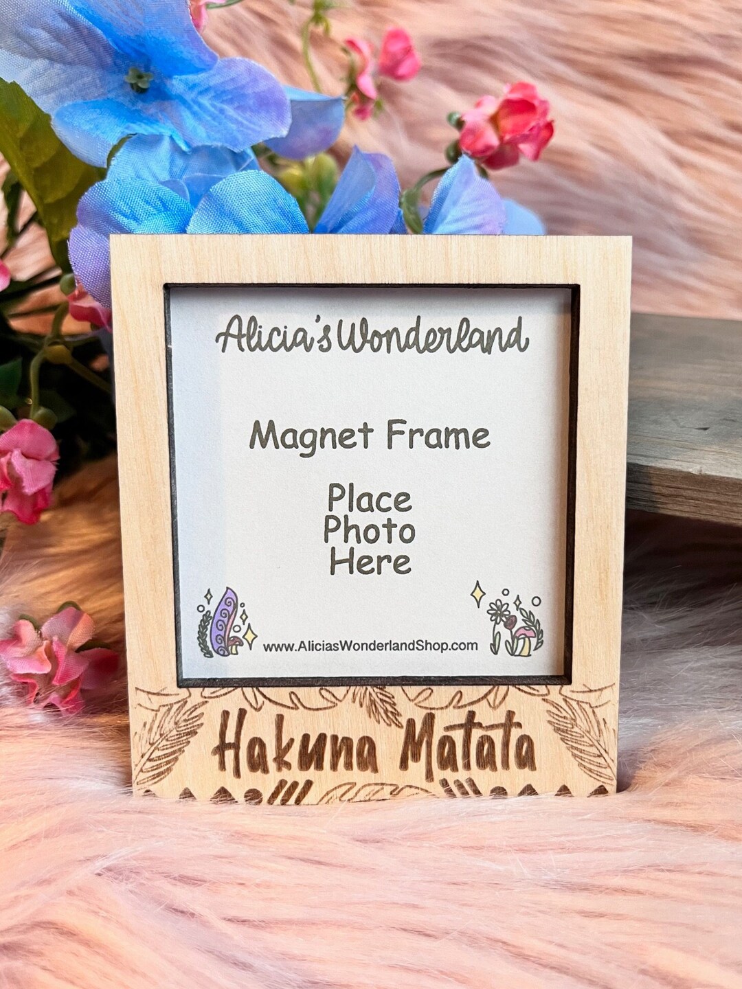 No Worries, Magnet Frame | Magnet Photo Frames| Decorative Fridge ...
