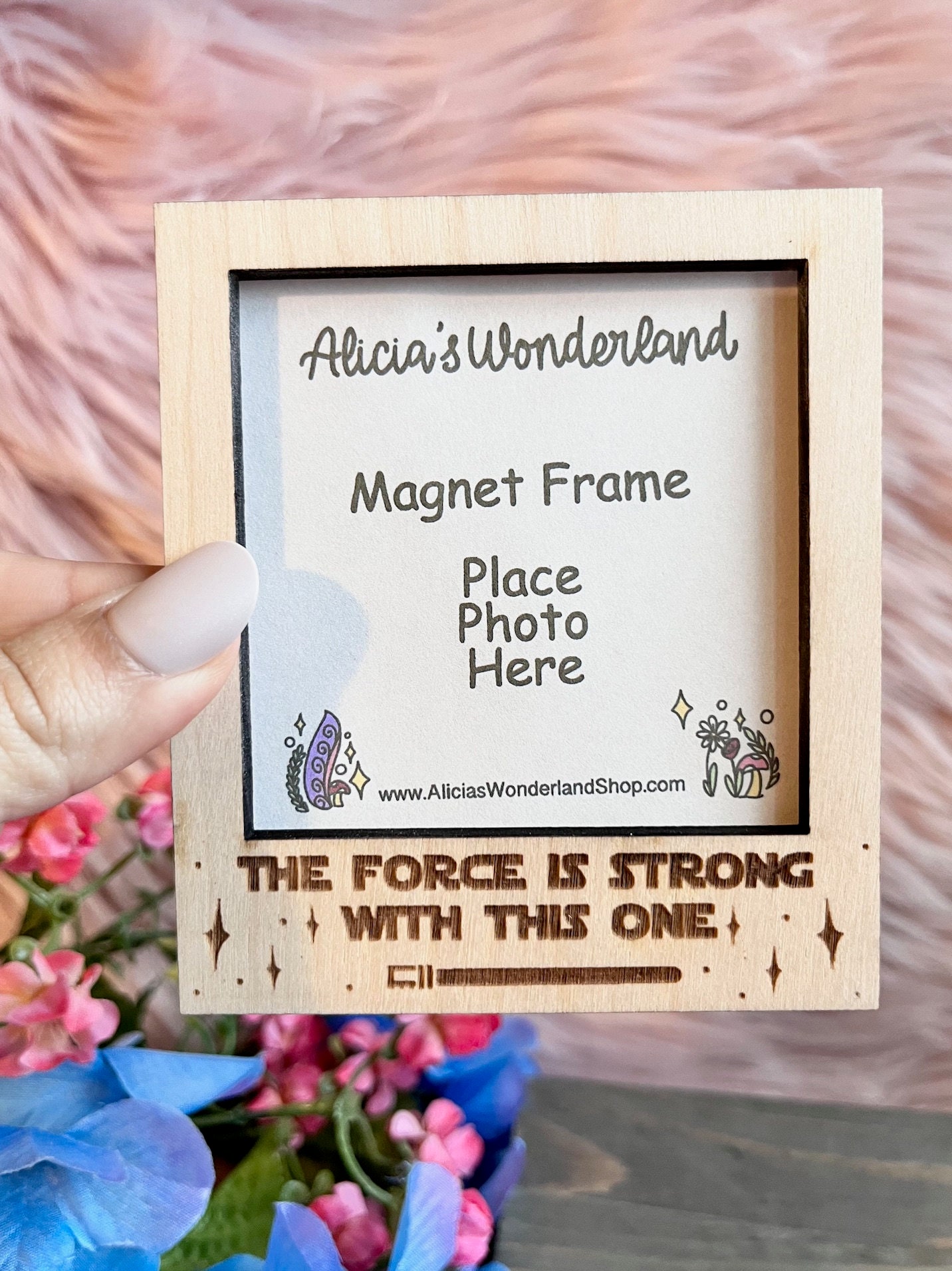 The Force Magnet Frame | Magnet Photo Frames| Decorative Fridge Magnets ...