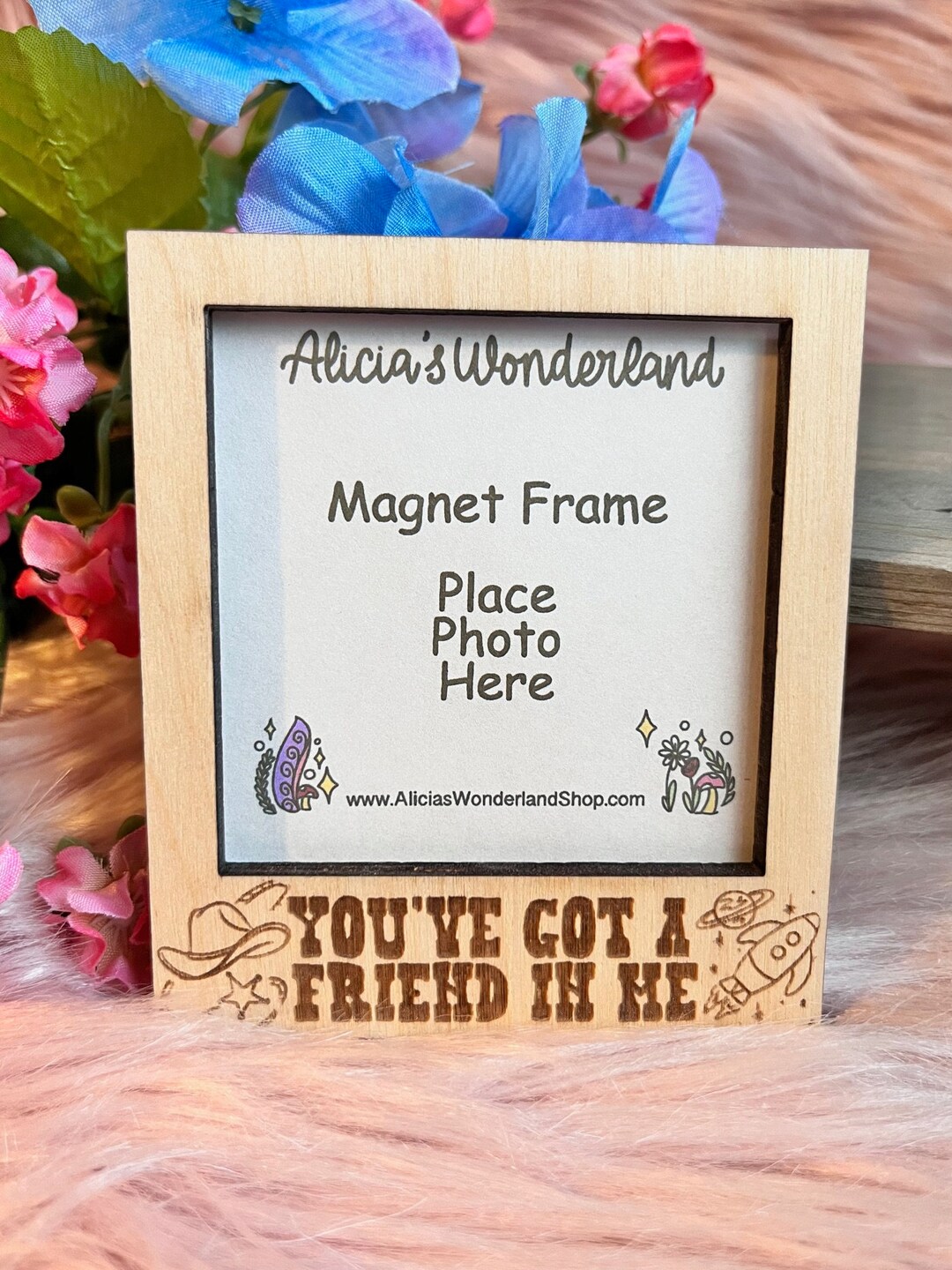 Friend in Me Magnet Frame | Magnet Photo Frames| Decorative Fridge ...