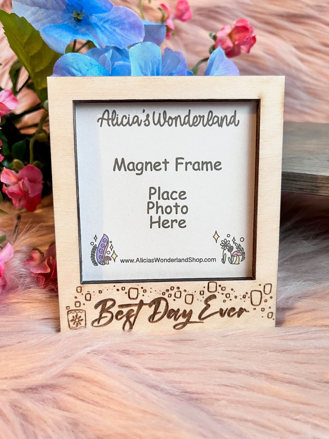 Best Day Ever Magnet Frame | Magnet Photo Frames| Decorative Fridge ...