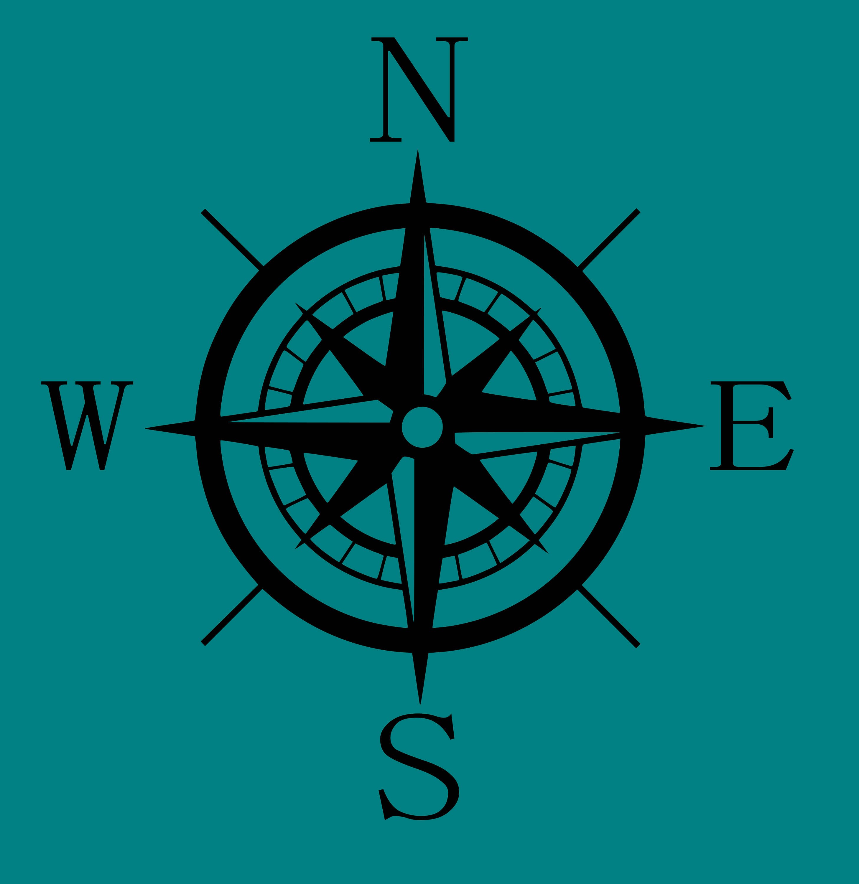 Compass Svg file Only | Etsy