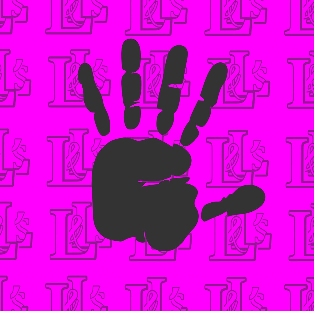 Hand Print Svg FILE ONLY. Handprint SVG, Hand Cut File, Handprint ...