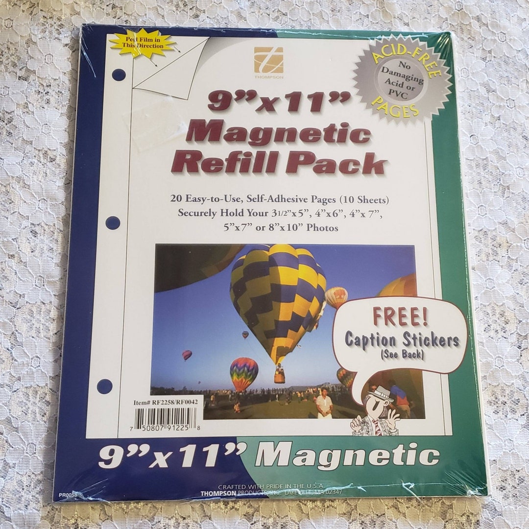 Magnetic Photo Book Refills, 70 INDIVIDUAL Sheets New Sealed and Funny ...