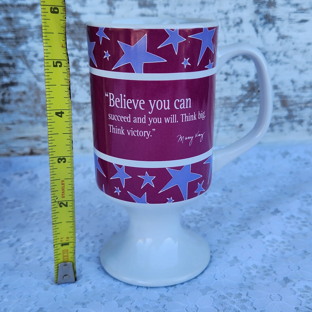 Mary Kay Cosmetics Lipstick Coffee Mug Cup Ceramic Collectible Preowned ...