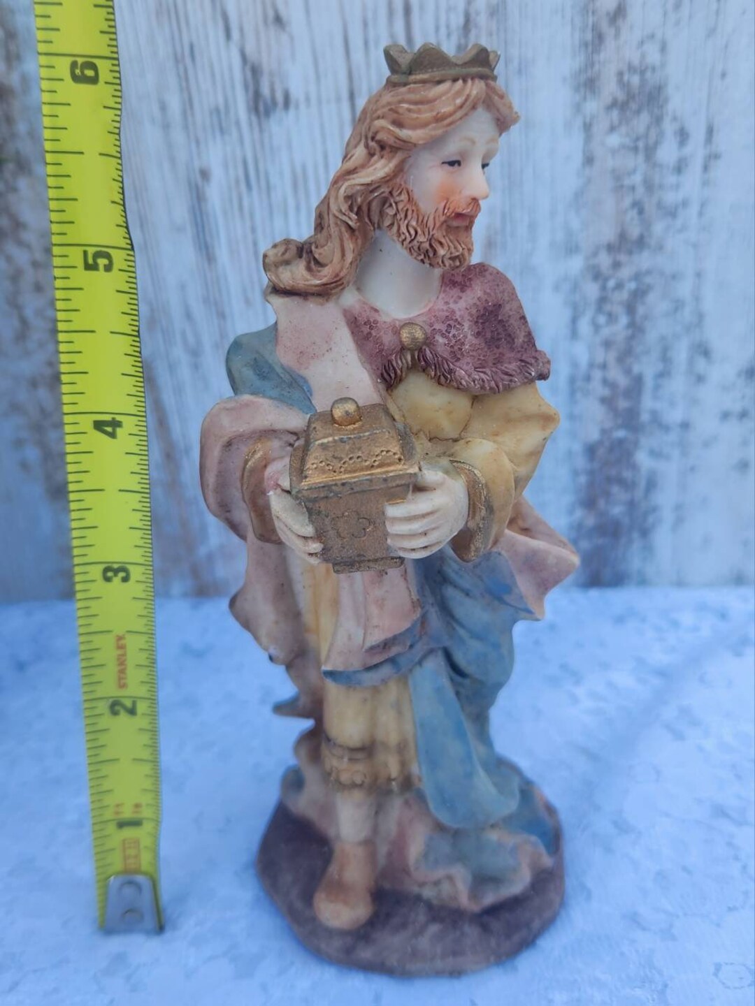 Wiseman King 5 1/2 Inch Resin Nativity Replacement Piece Christmas ...