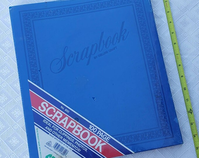 Scrapbook by Deluxe Craft, 50 Buff Paper Pages for 100 Back to Back ...