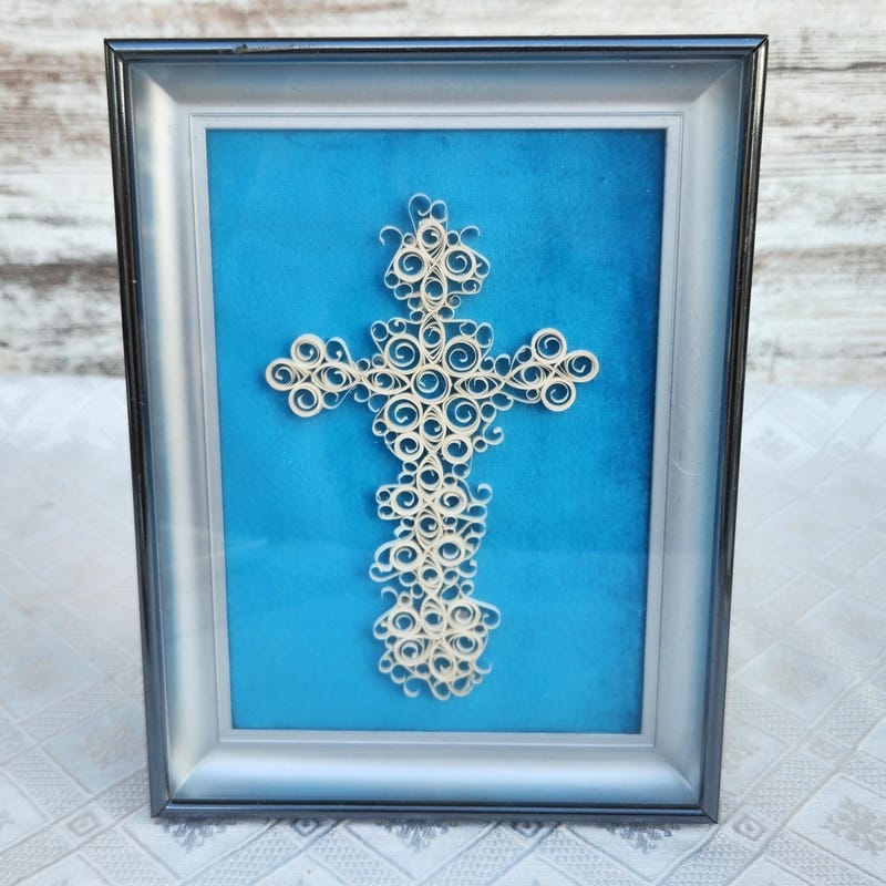 Quilled Cross - Etsy