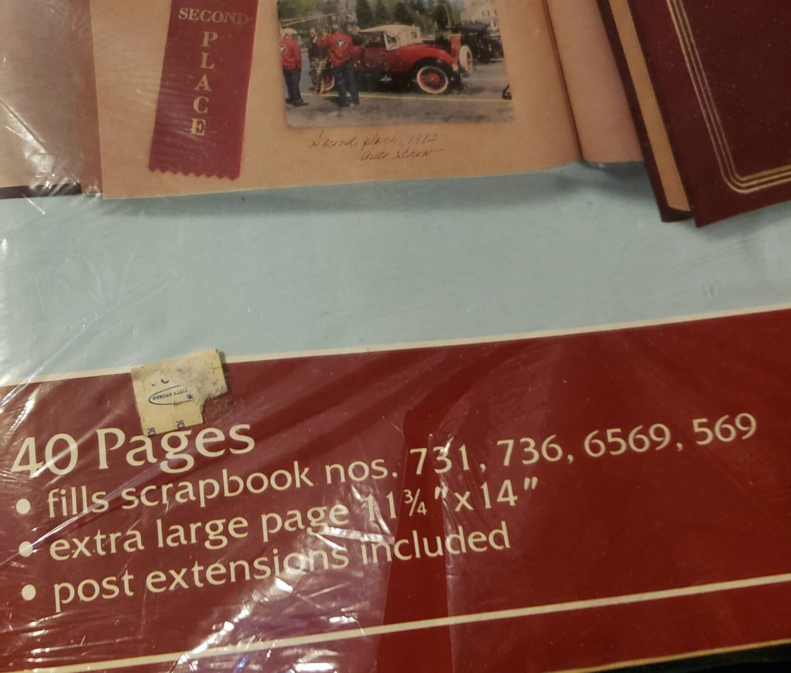 Scrapbook Filler Paper by Springfield 40 Blank Pages 80 Back - Etsy