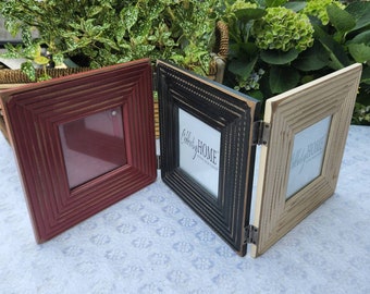 Tri Picture Frame - Etsy