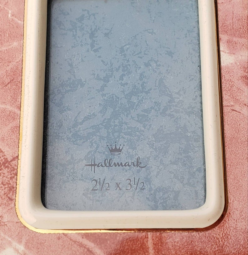 Ceramic Wallet Frame by Hallmark Glass and Easel Back - Etsy