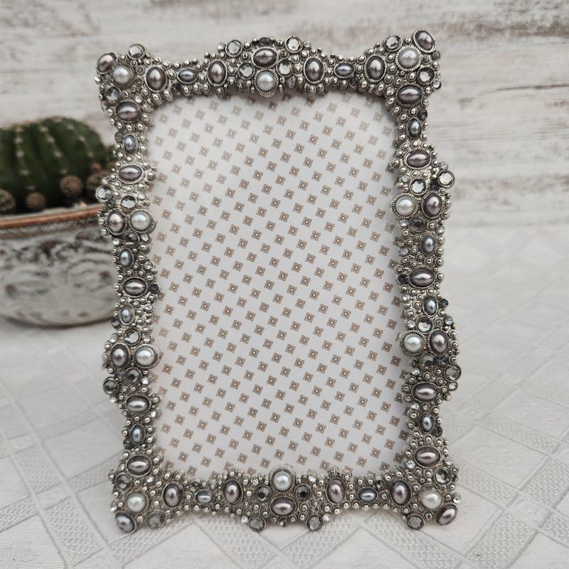 Jeweled Frame - Etsy