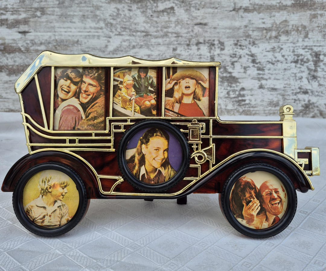 Vintage Plastic Old Fashioned Car Frame Made of Cheap Plastic, No Glass ...