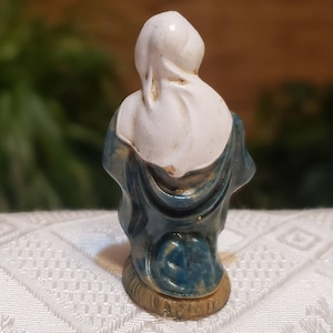 Miniature Small Virgin Mary, 1-7/8 Inch Figurine Polymer Plastic ...