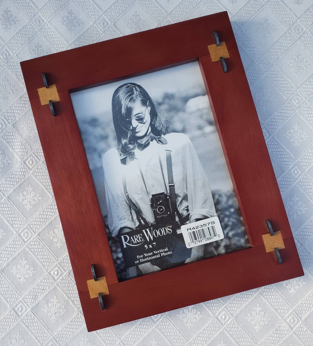 Western Decor Picture Frame Rare Woods by Burnes of Boston for 5x7 Inch ...