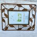 Rustic Leaves Bronze Picture Frame for 4x6 Inch Photo by Island Creek ...