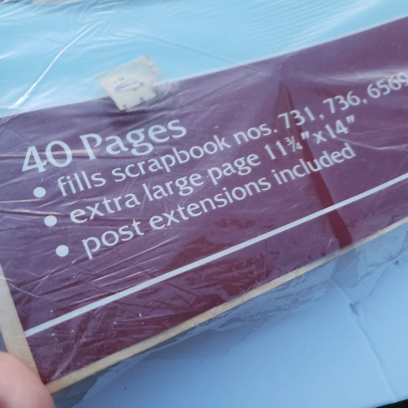 Scrapbook Filler Paper by Springfield 40 Blank Pages 80 Back - Etsy