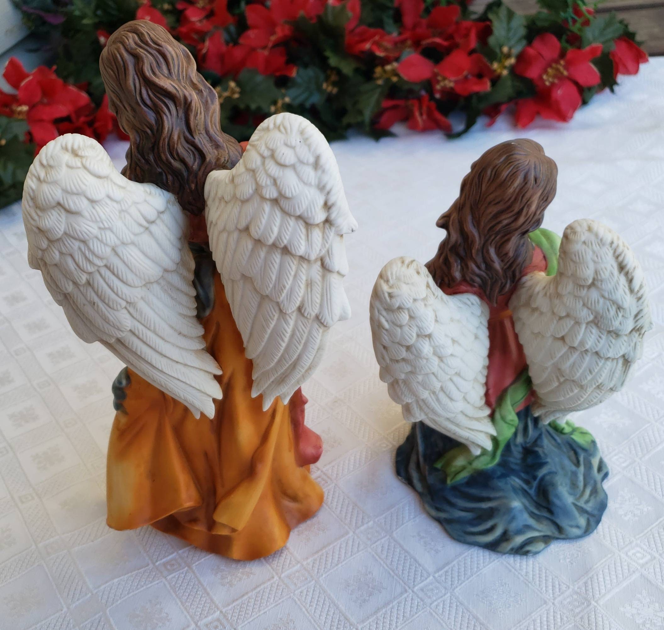 Grandeur Noel O'well Nativity Angels Large Figurines - Etsy