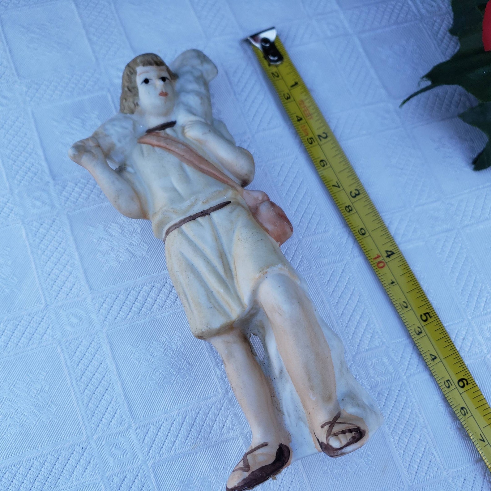 Shepherd Lamb Sheep on Shoulders 6 Inch Tall for Nativity Set - Etsy