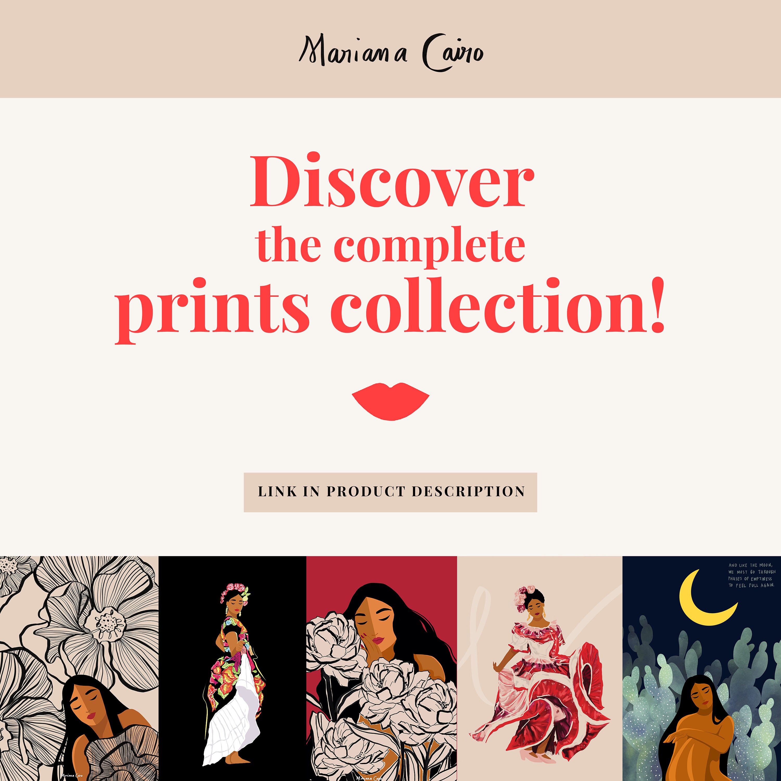 ART PRINT Latina Print , Cactus Nature Art , Feminine Energy Art Print ...