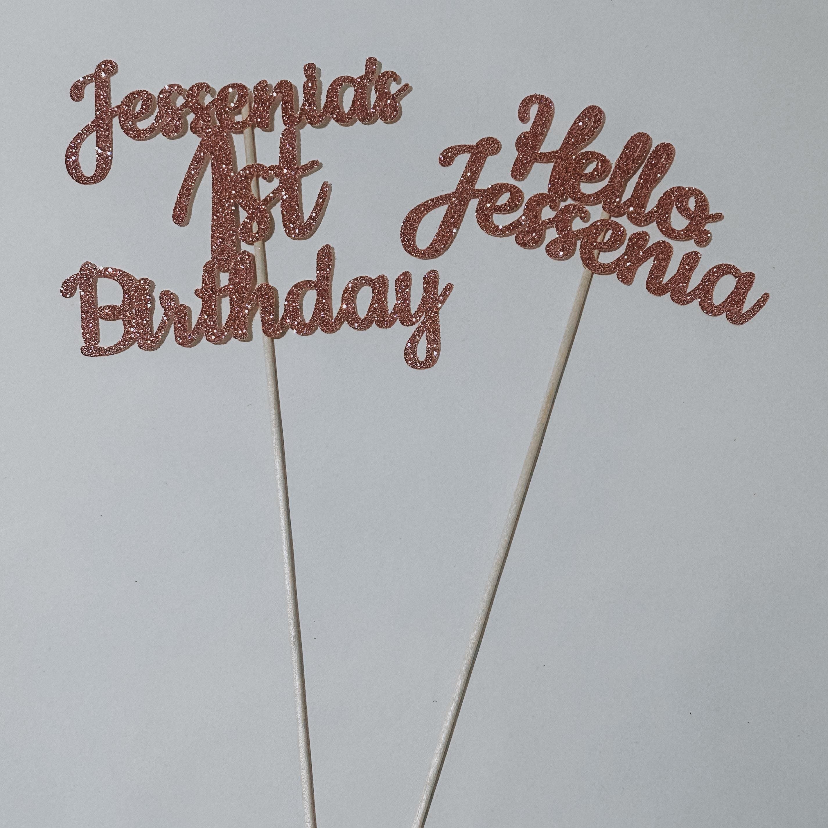 Custom Designed Centerpiece Sticks - Etsy