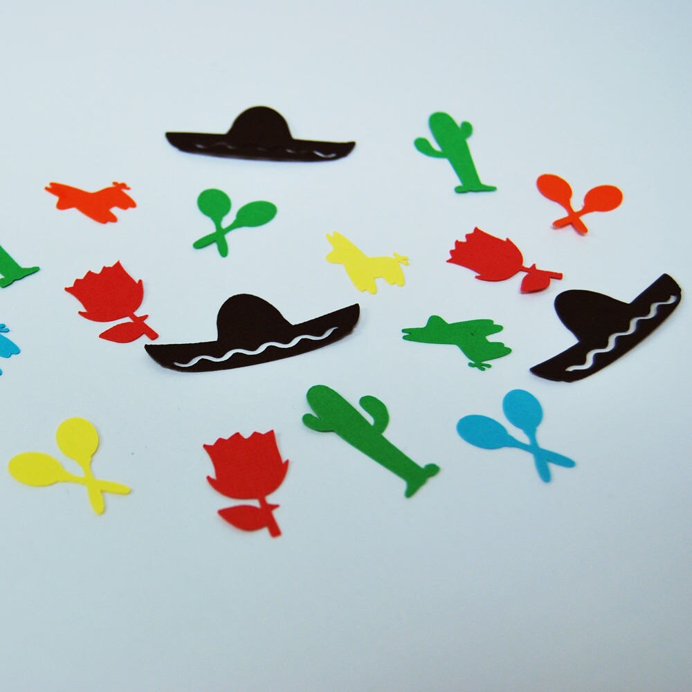 Mexican Fiesta Confetti, Fiesta Confetti, Fiesta Table Decoration ...