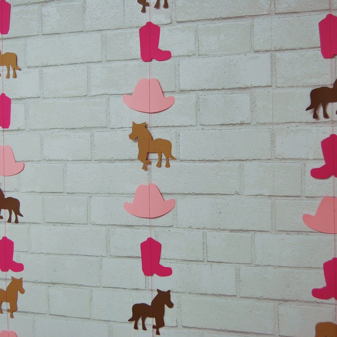 Cowgirl Garland Rodeo Garland Cowgirl Birthday Decor - Etsy