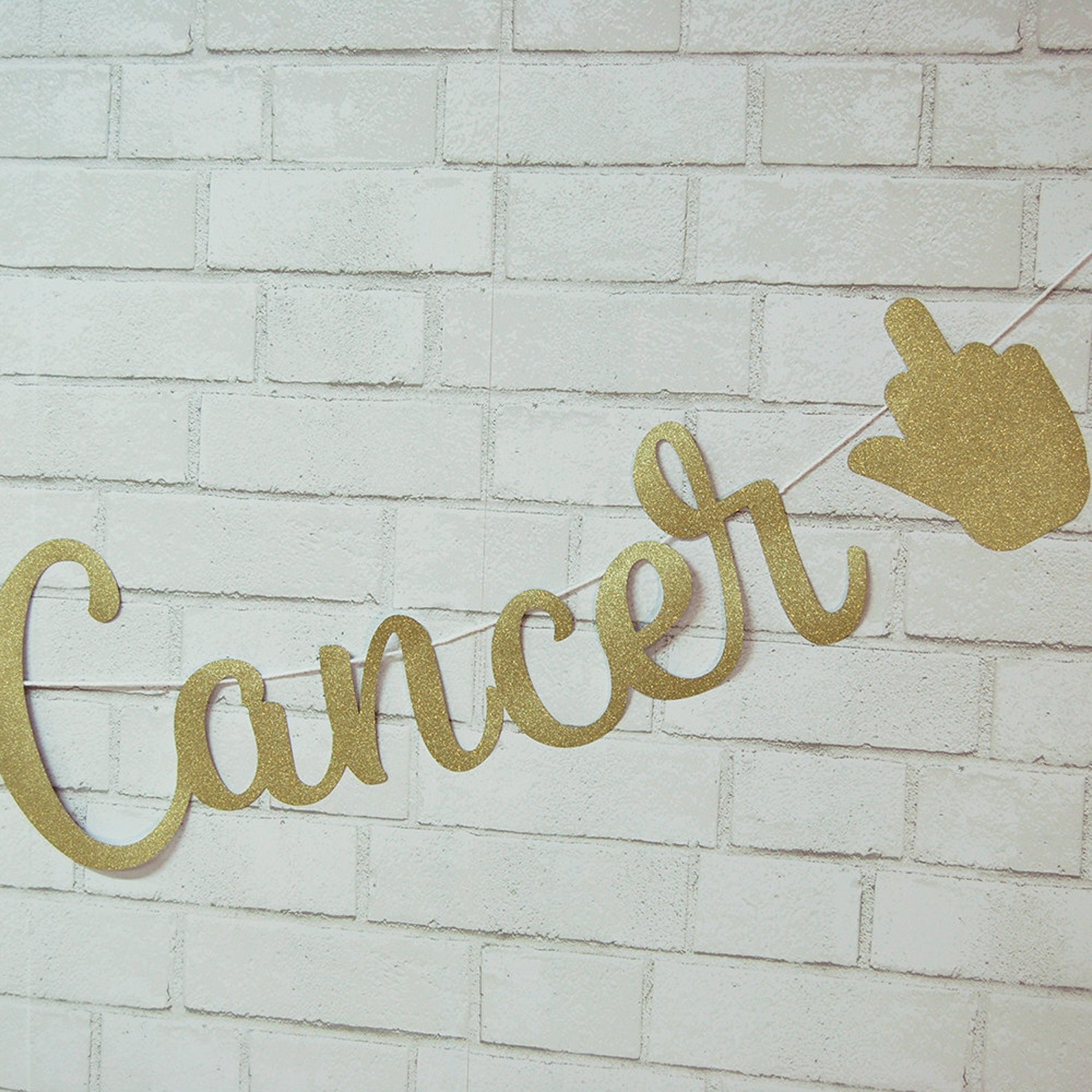 Fk Cancer Banner F Cancer Banner Cancer Fighter Banner | Etsy