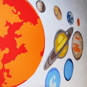 Planets, Solar System, Outer Space, Wall Decorations, Birthday Party ...