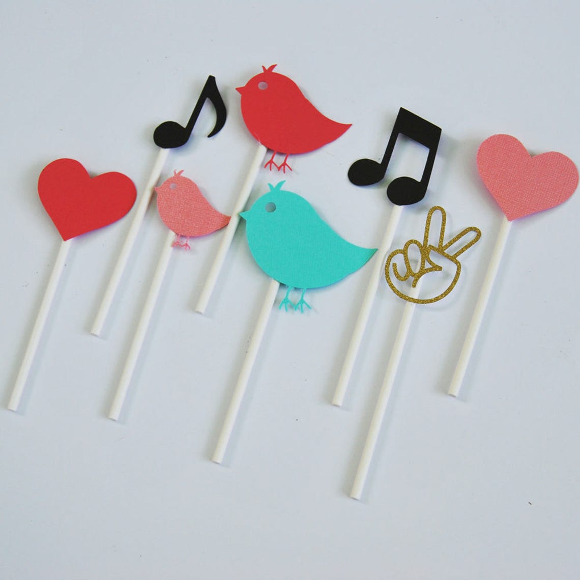 Reggae Cupcake Toppers Three Little Birds Cupcake Toppers - Etsy