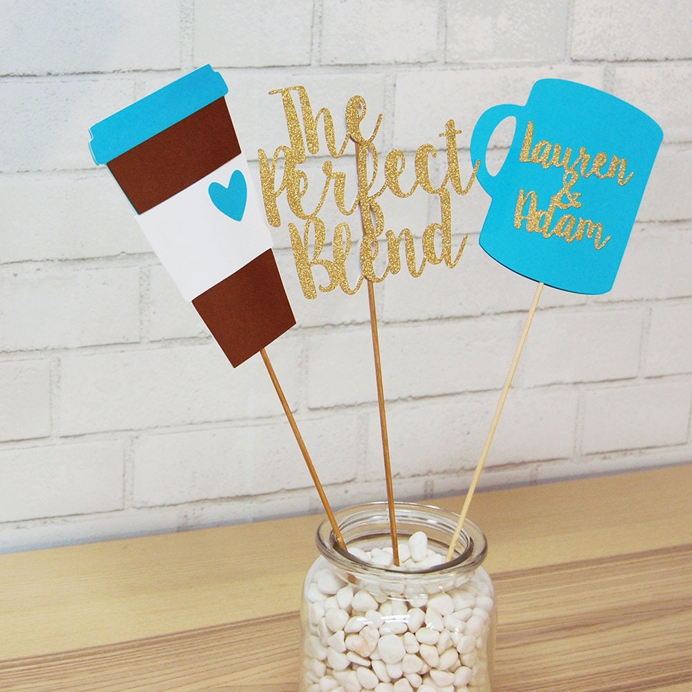 The Perfect Blend Centerpiece Perfect Blend Engagement Decor | Etsy