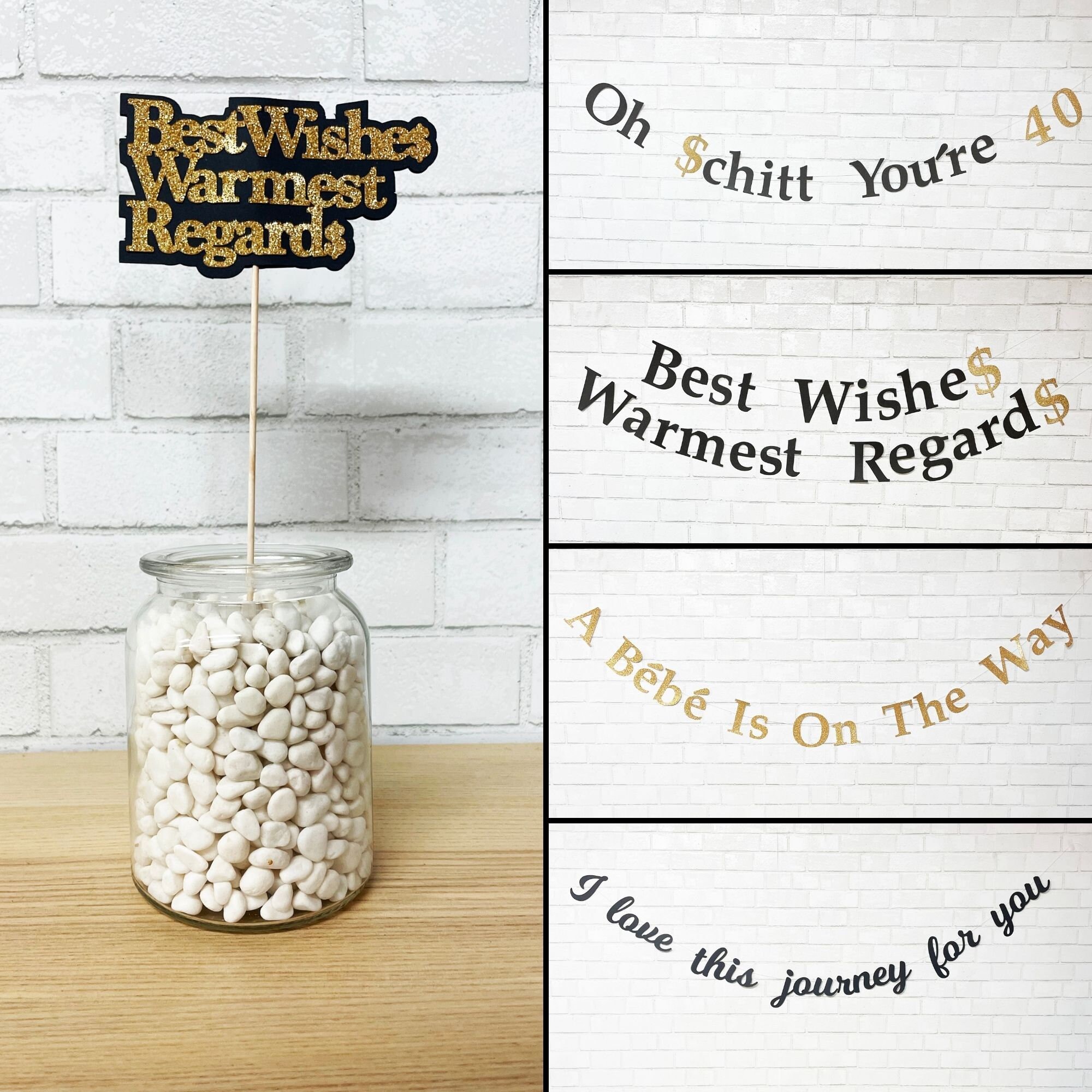 Best Wishes Warmest Regards Banner, Best Wishes, Warmest Regards ...