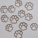 Paw Print Confetti Dog Paw Confetti Custom Parties by Partyatyourdoor ...