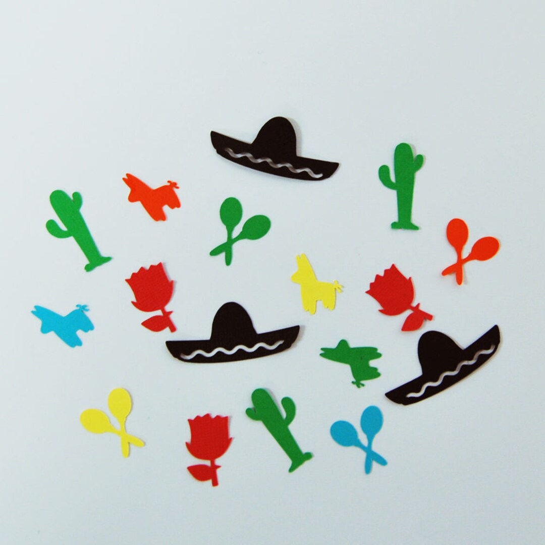 Mexican Fiesta Confetti, Fiesta Confetti, Fiesta Table Decoration ...