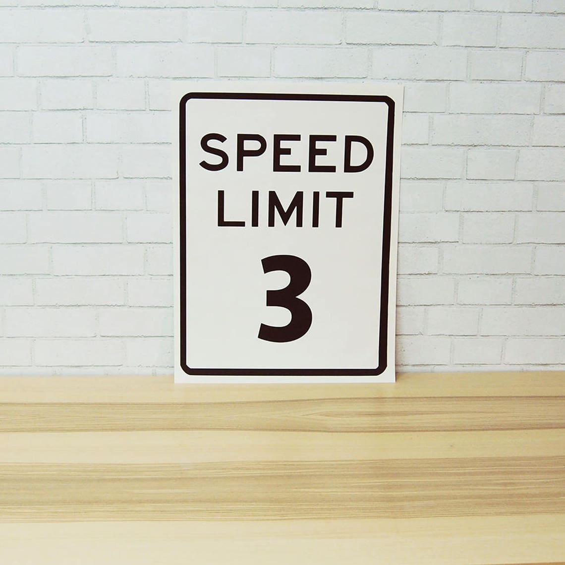 Speed Limit Party Sign Race Car Party Sign Race Car Birthday - Etsy