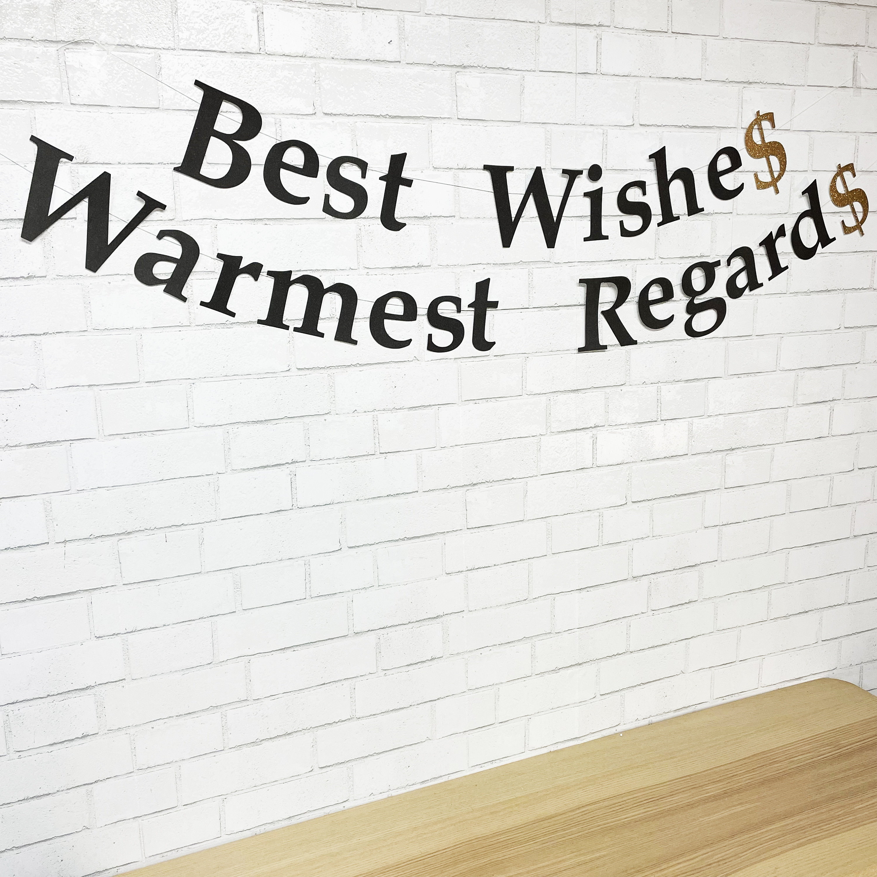 Best Wishes Warmest Regards Banner, Best Wishes, Warmest Regards ...