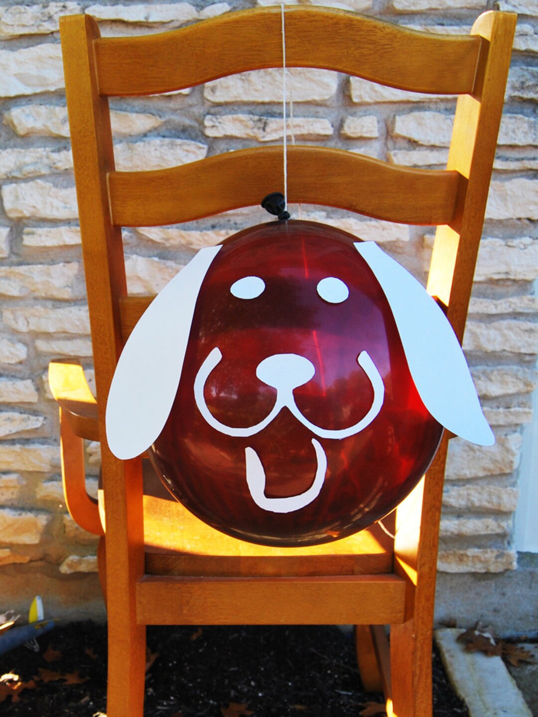 Dog Balloon Face, Puppy Balloon Face, Dog, Puppy, Decoration, Birthday ...