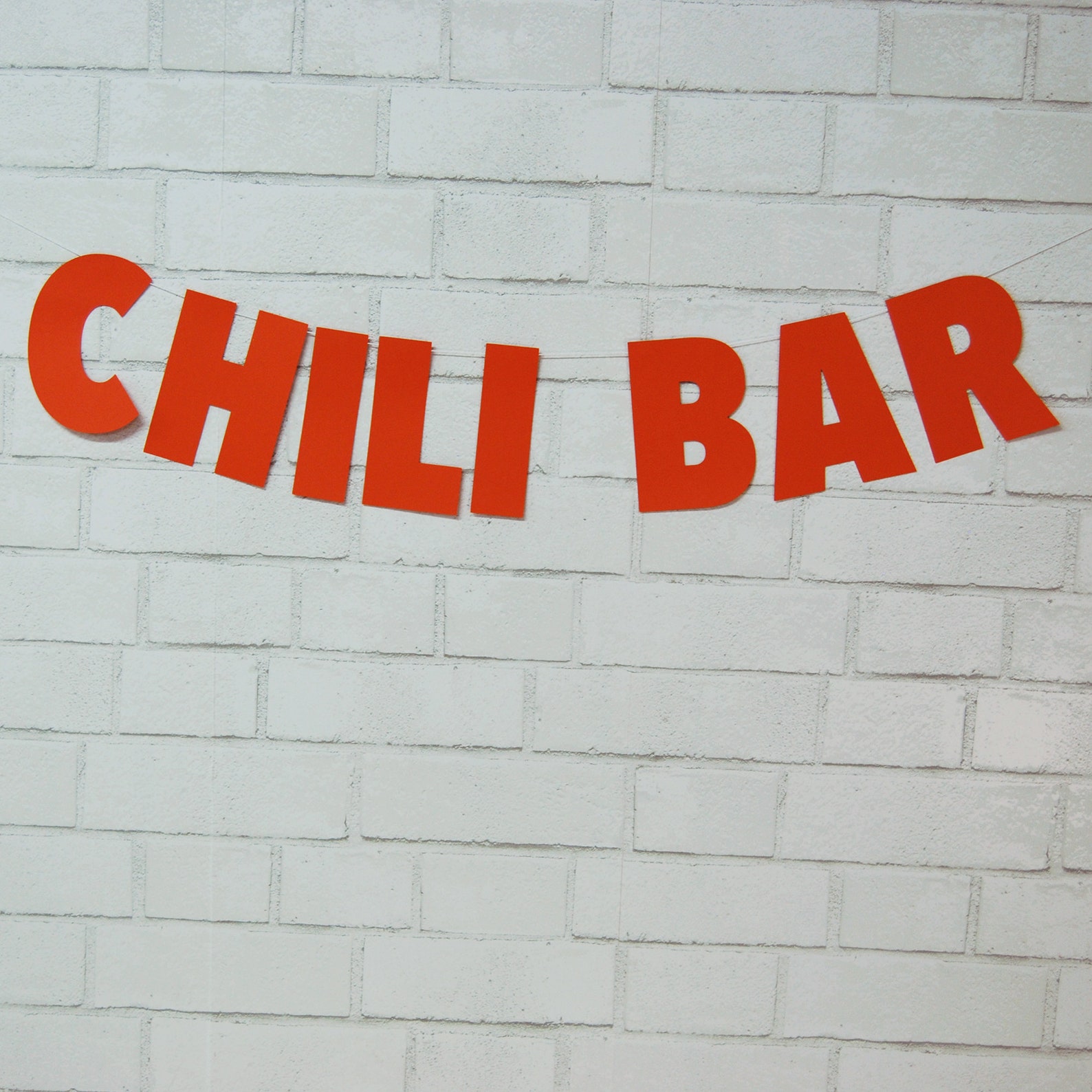 Chili Bar Banner Chili Bar Camping Party Decor Camping Baby | Etsy