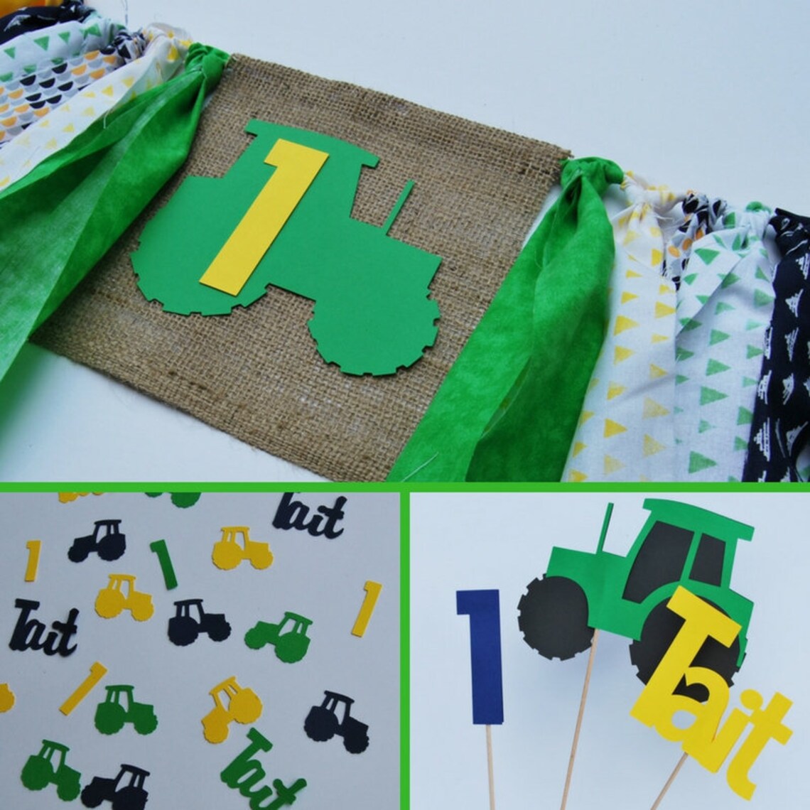 Tractor Centerpiece Tractor Birthday Decoration Tractor - Etsy