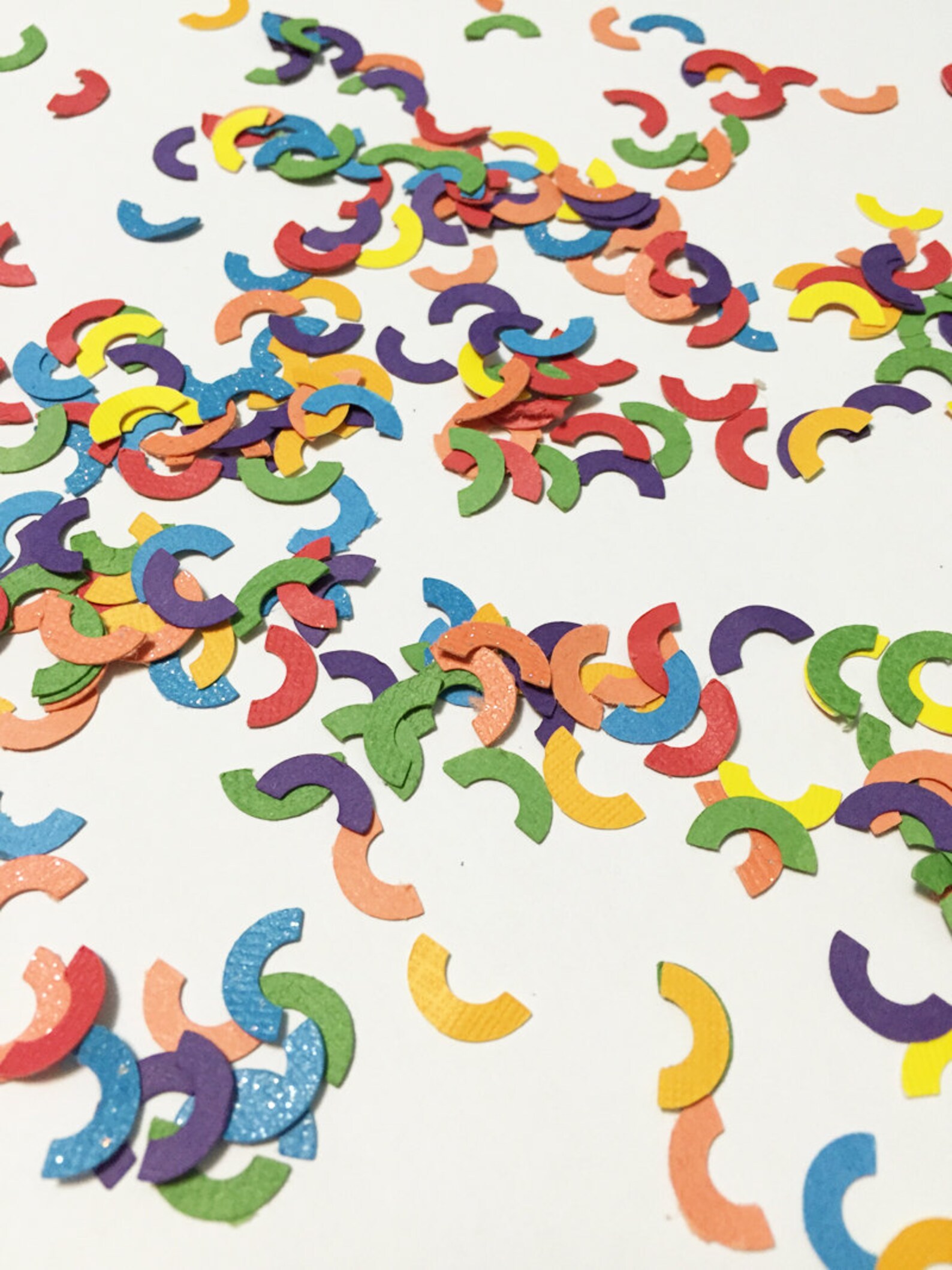 Rainbow Confetti Kid Rainbow Birthday Party Birthday Party | Etsy