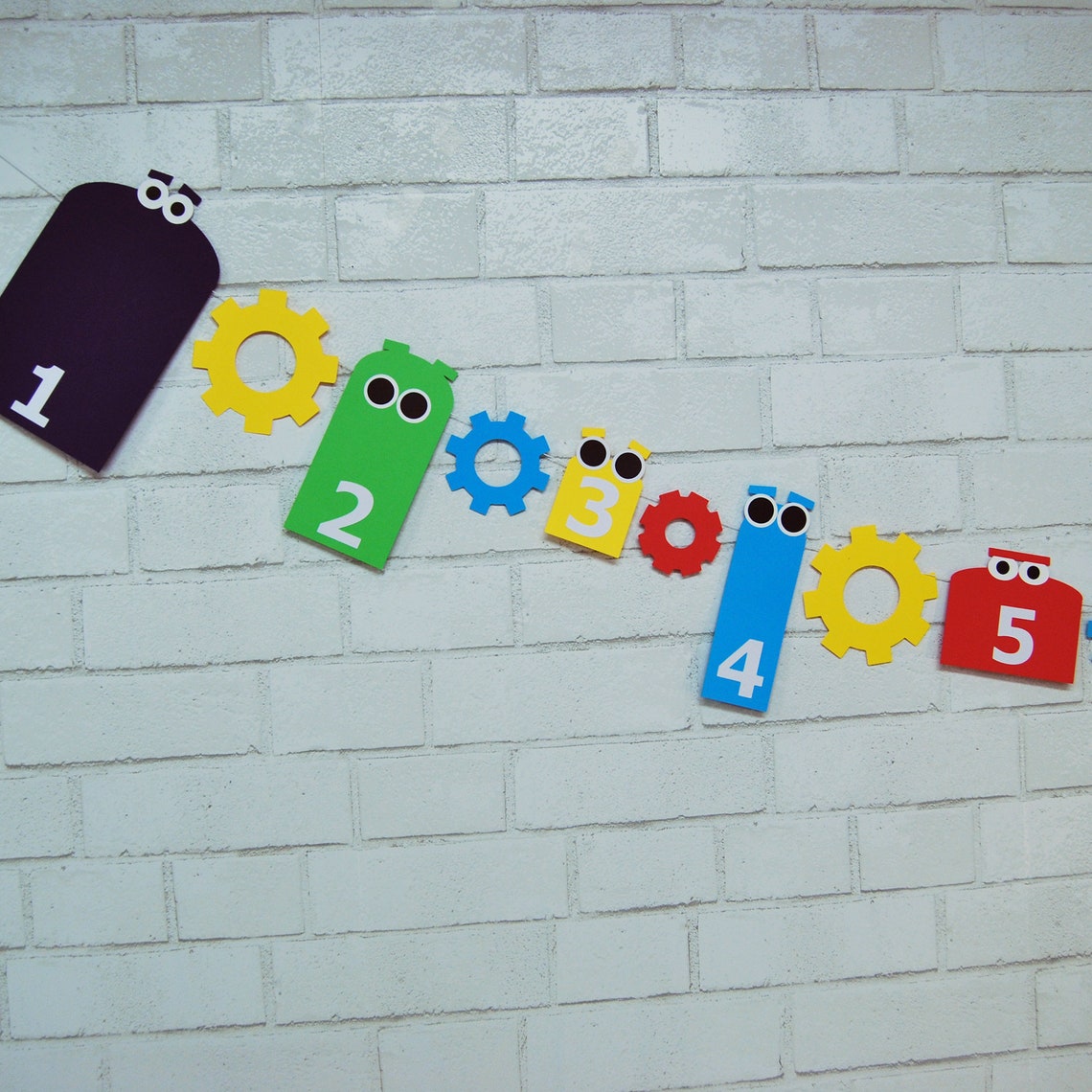 Robot Photo Banner Robot Monthly Photo Banner Robot First - Etsy